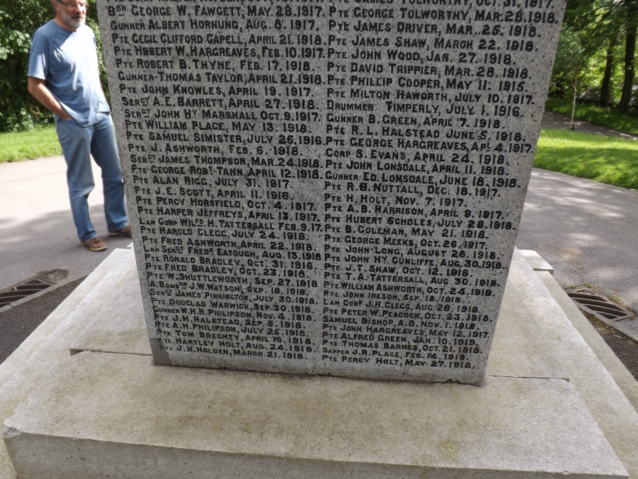 Rawtenstall Municipal War Memorial - War Memorials Online